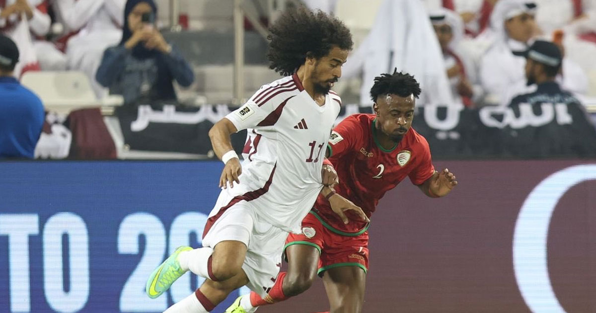 تعادل بطعم الخسارة يُبقي حسابات عمان وقطر مفتوحة في طريقهما إلى كأس ...